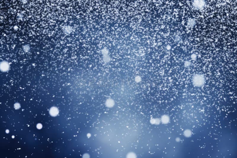 Snow Falling Gently on the Ground, Creating a Peaceful Winter Scene ...