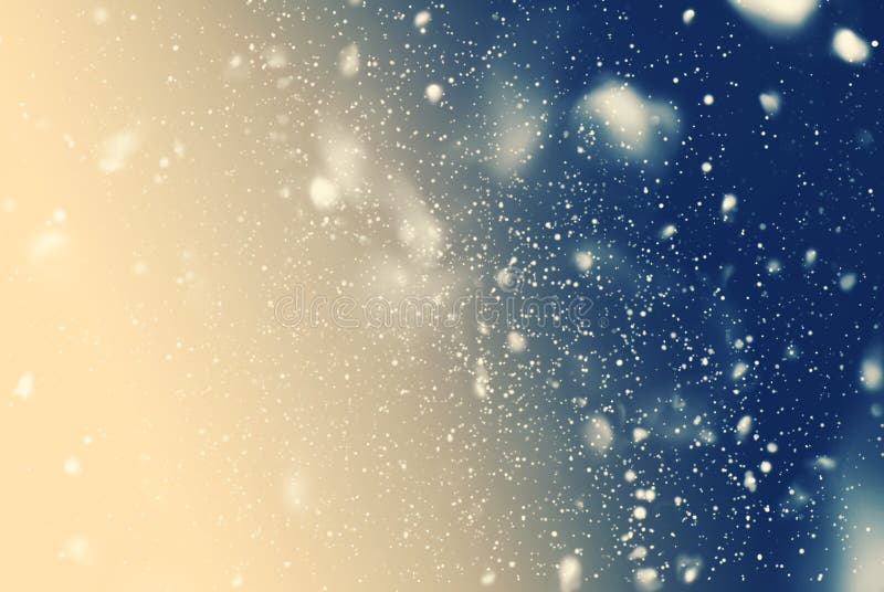 Snow Falling Effect. Digital Drawing. Abstract Background Stock ...