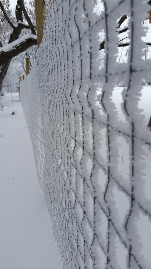 Snow fence stock image. Image of white, fence, snow - 133169729