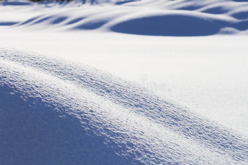 Snow field stock image. Image of daytime, snow, winter - 24194849
