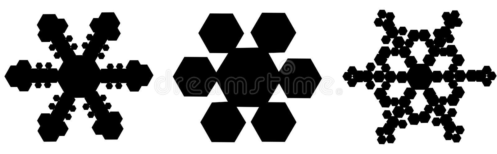 Snow flakes stock vector. Illustration of winter, pattern - 11407303