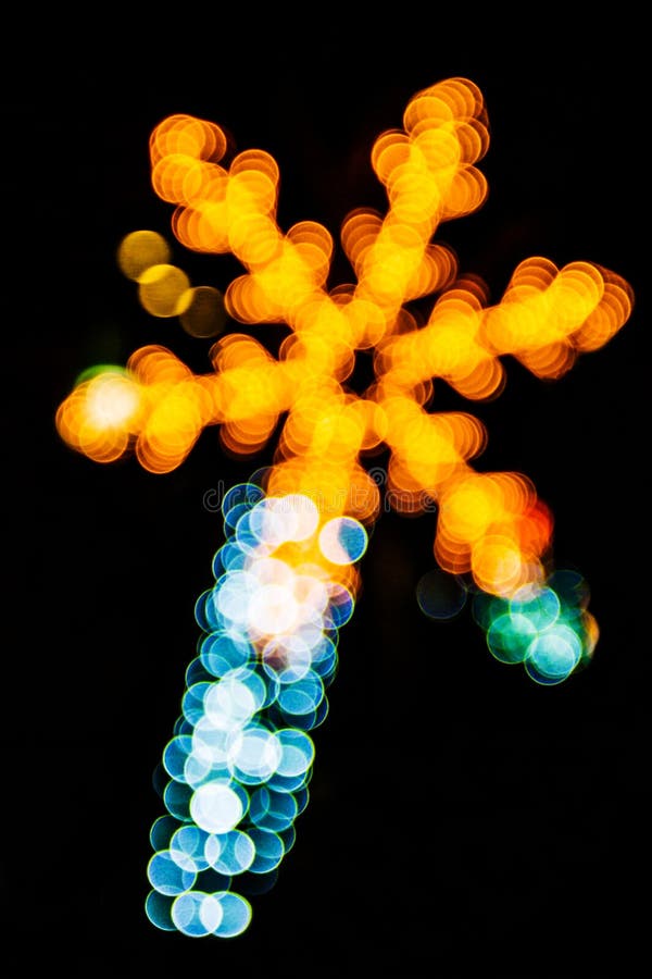 Snow flake bokeh stock photo. Image of summer, holiday - 48239736