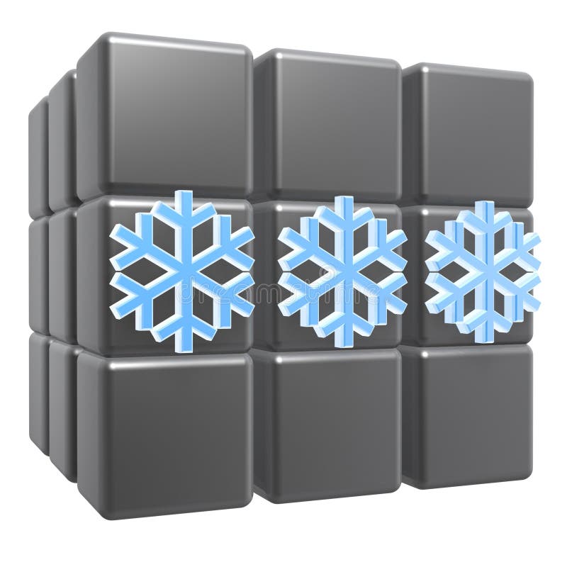 Snow flake stock illustration. Illustration of stylized - 1067505
