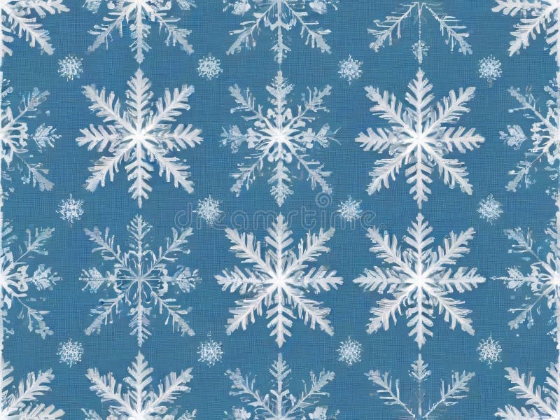 Snow Flake Pattern stock illustration. Illustration of blue - 302104213