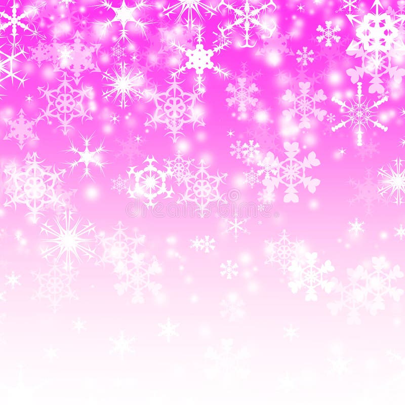 Pink Snow Flake Background Stock Illustrations – 3,347 Pink Snow Flake ...