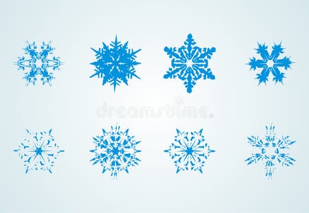 Snow flakes stock vector. Illustration of winter, pattern - 11407303
