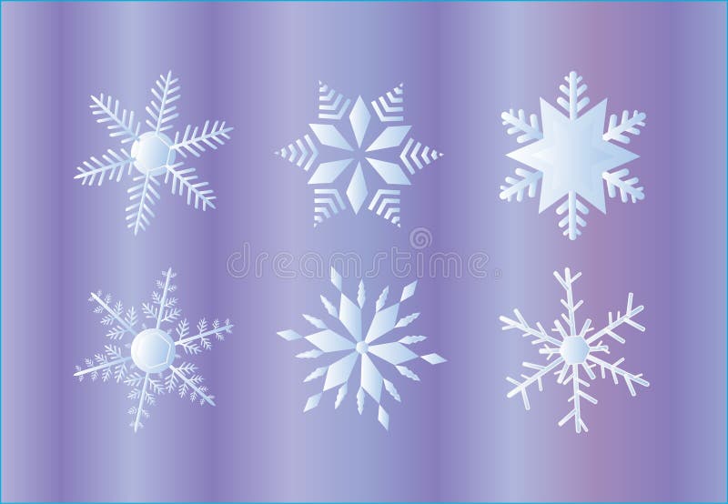 Snow flakes stock vector. Illustration of celebration - 3503821