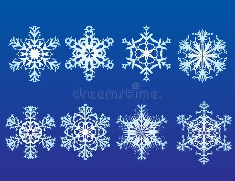 Snow Flakes stock illustration. Illustration of snowflakes - 7314252