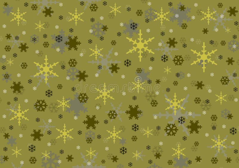 Snow Flakes Shapes Pattern Background for Wallpapers Stock Illustration ...