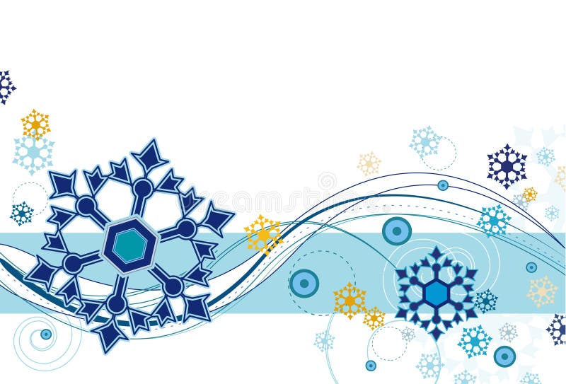 Snow Flurries stock vector. Illustration of polar, nippy - 10388080