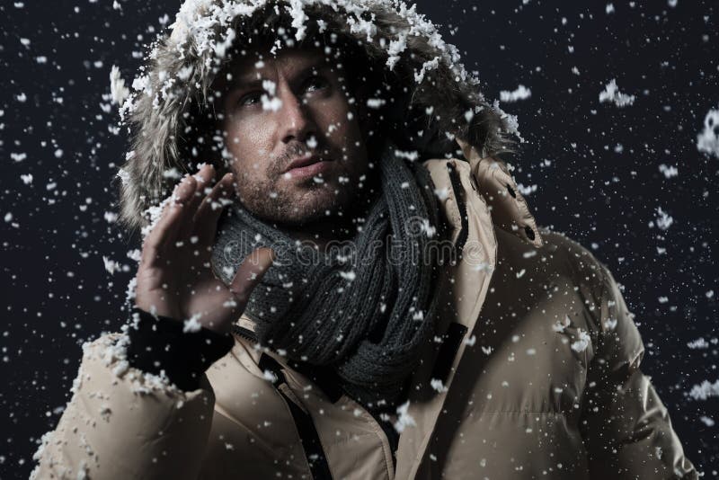 Snow-flurry stock photo. Image of away, shot, flurry - 46993512