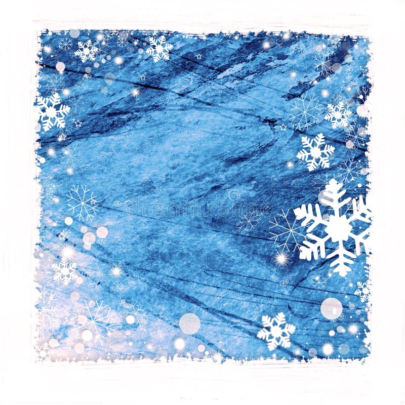 Snow frame background stock illustration. Illustration of design - 3439537