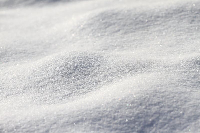 Snow. Fresh White Snow Surface. Winter Texture. Snow Background and ...