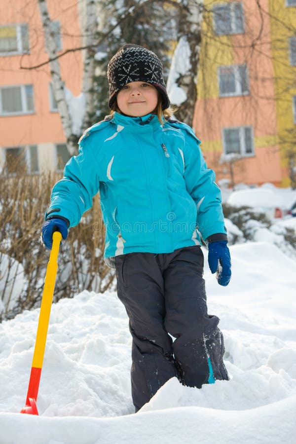 Snow fun stock image. Image of childhood, kids, child - 8367359
