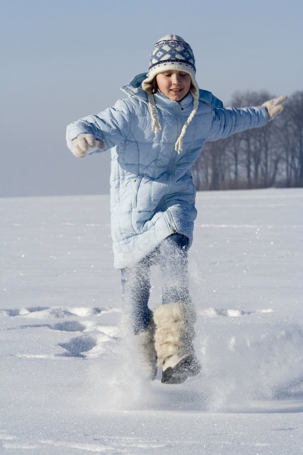 Snow games stock image. Image of frozen, blowing, cold - 852075