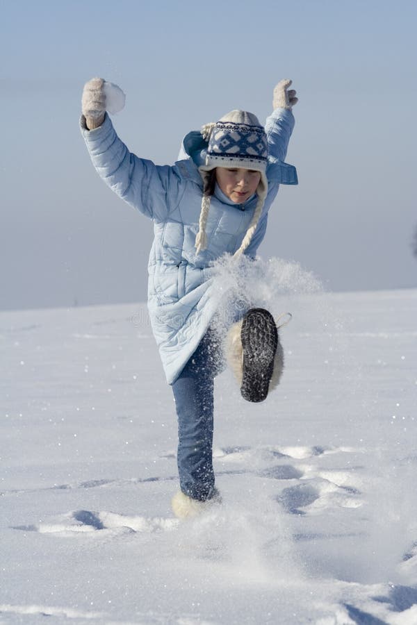 Snow games stock image. Image of frozen, blowing, cold - 852075