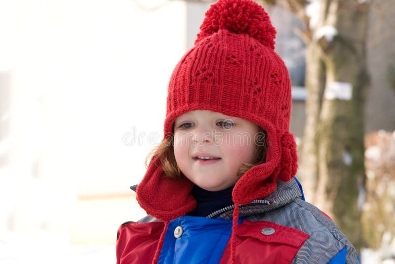 Snow girl stock image. Image of playing, adorable, winter - 3707547