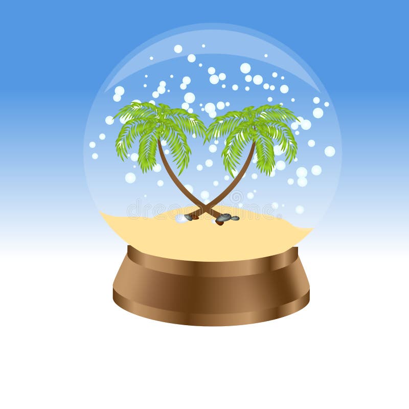 Snow Palm Tree Stock Illustrations – 1,799 Snow Palm Tree Stock ...