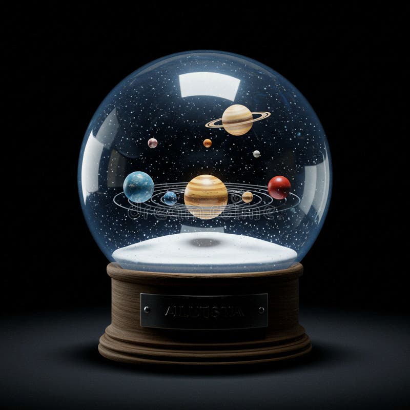 Miniature Solar System Like Planets Stock Illustrations – 61 Miniature ...