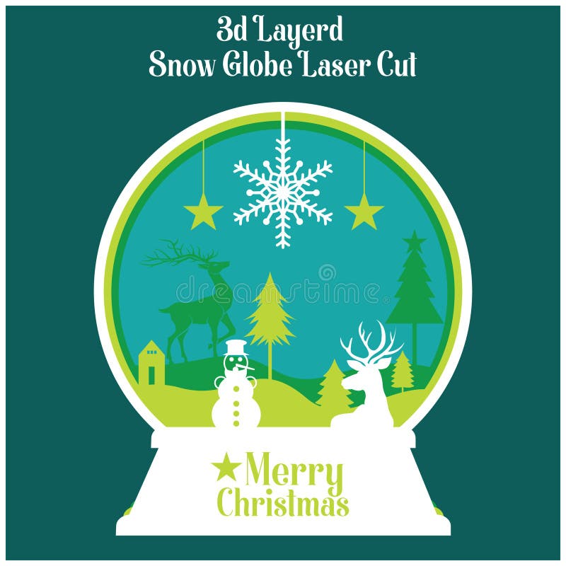 Laser Cutchristmas Stock Illustrations – 30 Laser Cutchristmas Stock ...