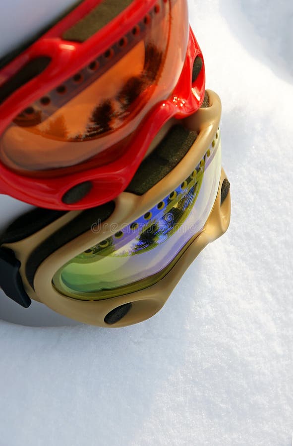 Snow Goggles stock photo. Image of vison, light, cold - 8040898