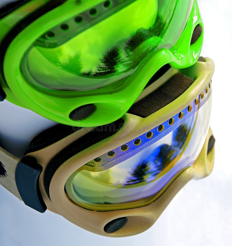 Snow Goggles stock image. Image of snowmobiling, warmth - 8040937