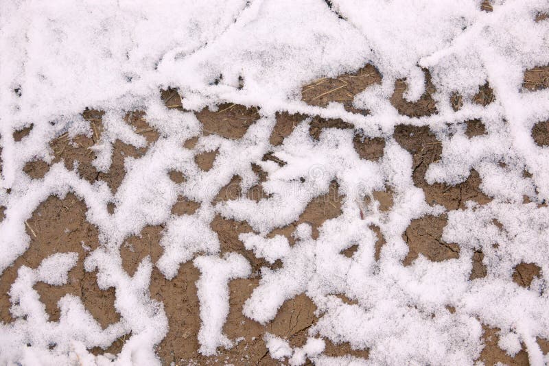 Snow ground stock image. Image of closeup, close, surface - 177780153