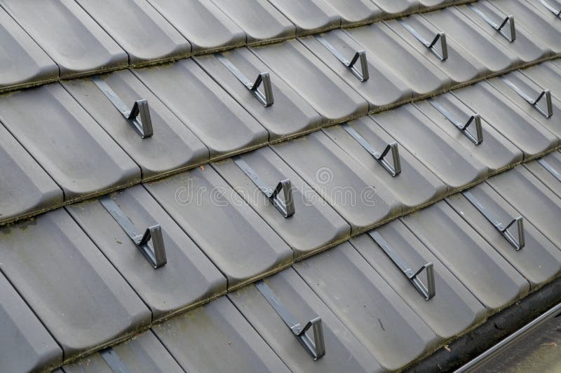 Snow Guards, Retainers or Snow Hooks on the Tile Roof. Snow Guards To ...
