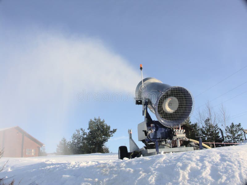 Snow Gun Picture. Image: 3905068