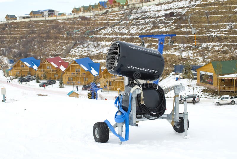 Snow Gun Picture. Image: 4165759
