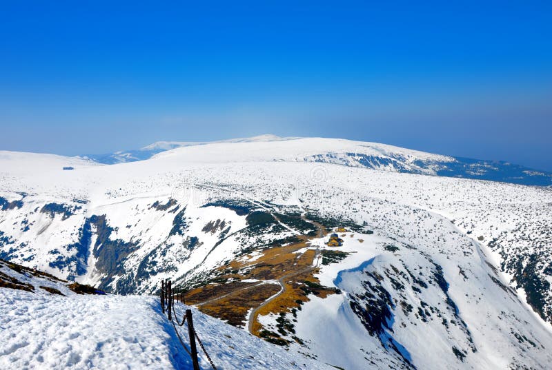 Snow hill stock image. Image of beautiful, sunny, cold - 36260787