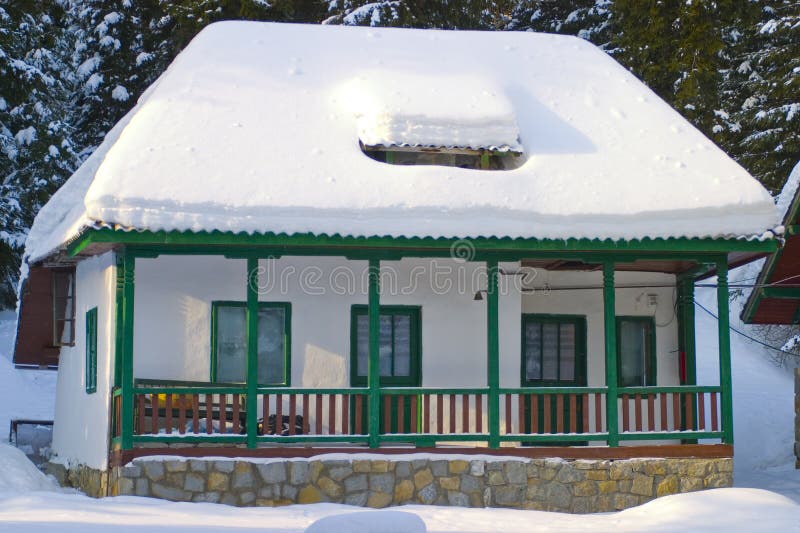 Snow House stock image. Image of structure, house, frost - 4924931