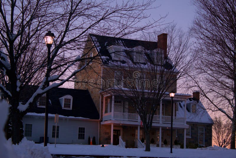 Snow house stock photo. Image of snowy, back, snow, winter - 138162898