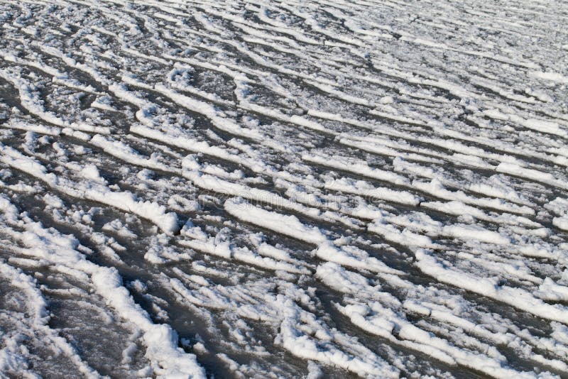 Snow on ice. stock image. Image of chill, frost, frosty - 29456185