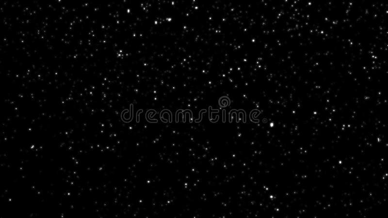 Snow Ice Flake Particle Loop Animation Stock Footage - Video of storm ...