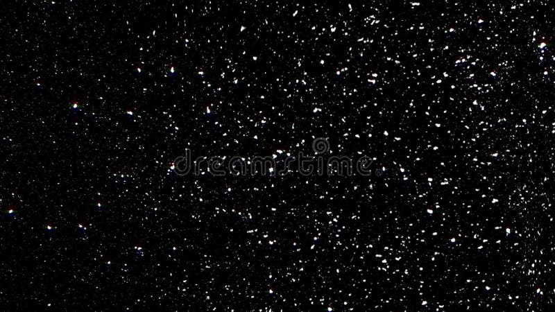 Snow Ice Flake Particle Loop Animation Stock Video - Video of merry ...