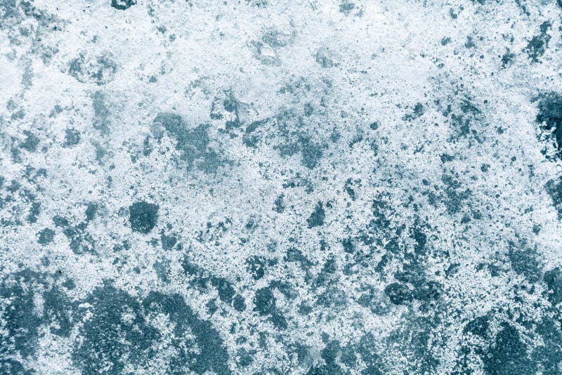 Snow on ice stock photo. Image of hard, bright, blue - 113476734