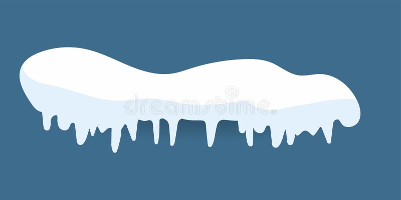A Snow Ice Vector. Snow and Ice. White Blue Snow Pattern. Snow Frame ...