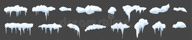 Snow Icicle Vector Design. Ice Cartoon Vector Stock Vector ...