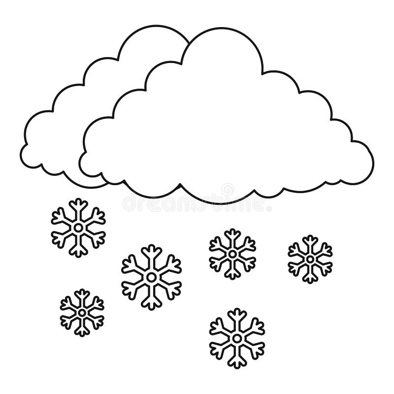 Snow Outline Stock Illustrations – 37,506 Snow Outline Stock ...
