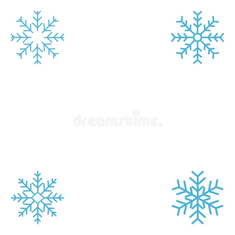 Snow Icon .snowflake Icon Vector. Stock Vector - Illustration of ...
