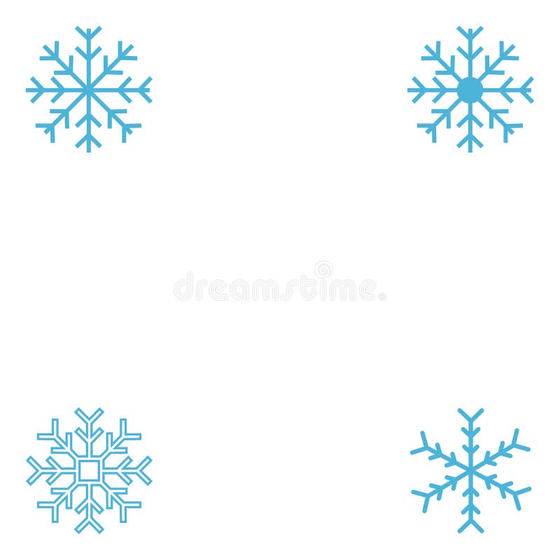 Snow Icon .snowflake Icon Vector. Stock Vector - Illustration of ...