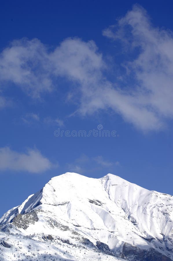 Snow landscape stock photo. Image of cold, snow, blue - 1961588