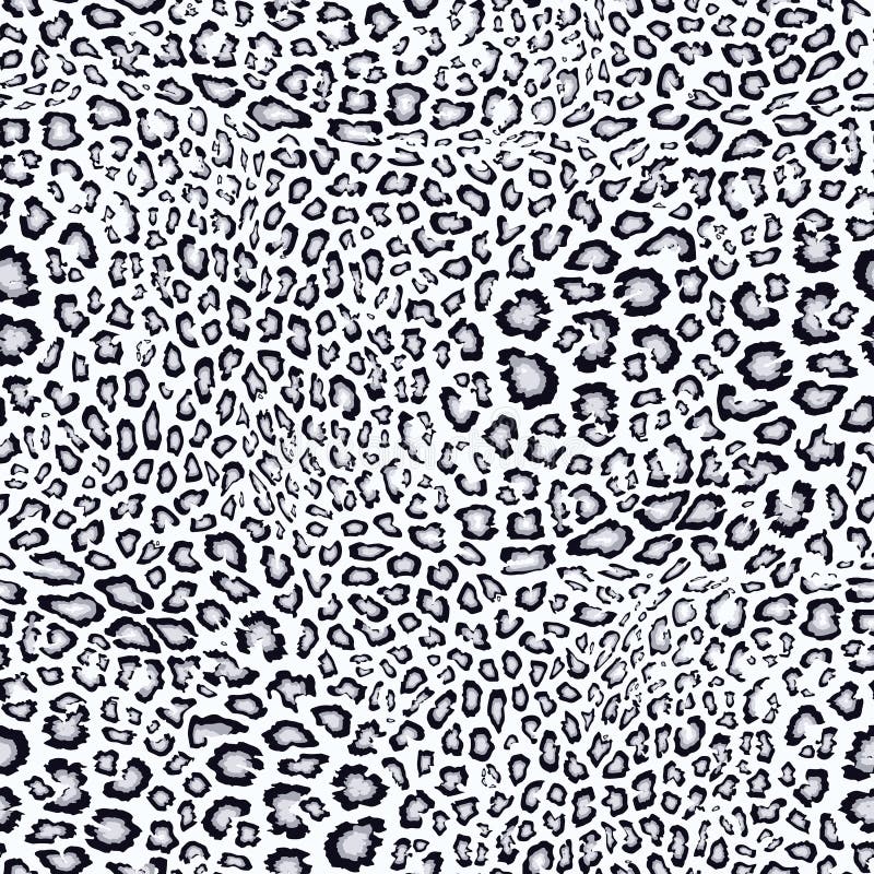 Snow Leopard Fur Pattern