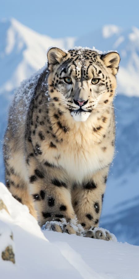 Snow Leopard Celebrity Portraits: Stunning Images in 8k Resolution ...
