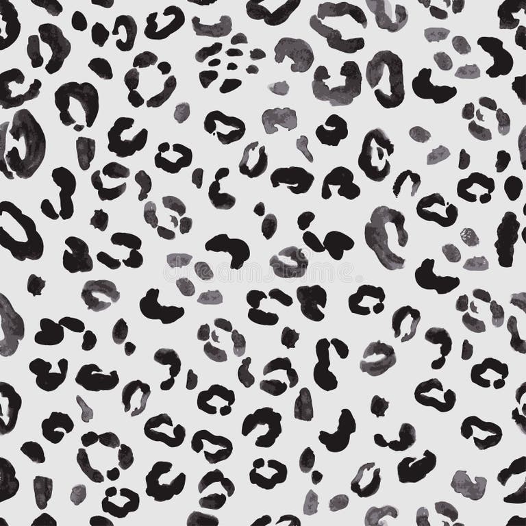 Snow Leopard Pattern Stock Illustrations – 1,400 Snow Leopard Pattern ...