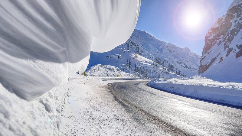 Snow Level, Shapes, Lines, Patterns and Formations Stock Photo - Image ...