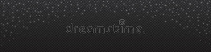 Snow Light Effect Background. Holiday Concept Stock Illustration ...