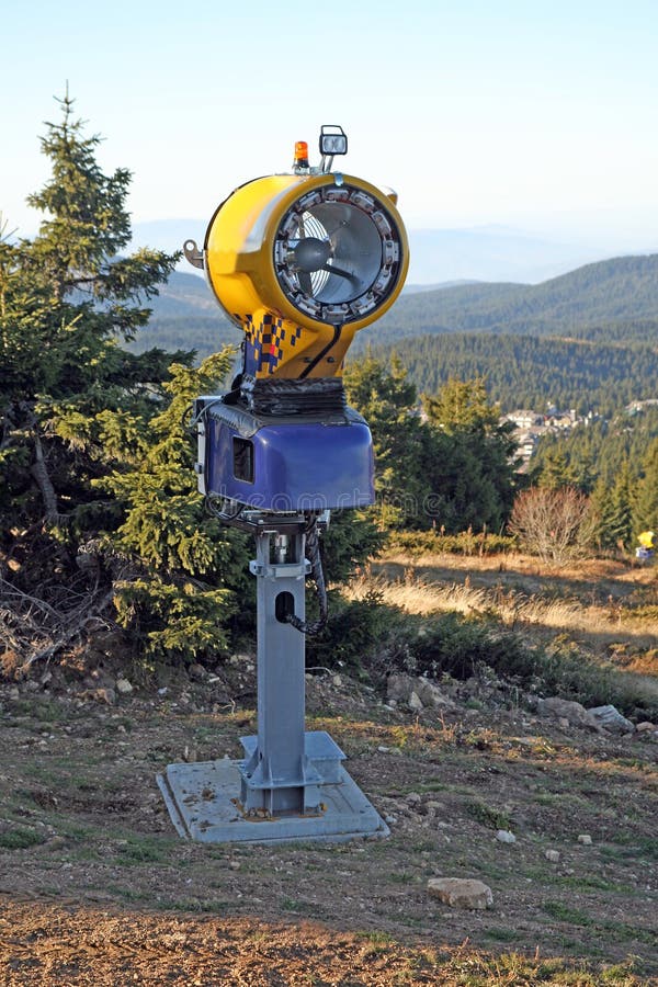 Snow machine stock image. Image of landscape, season - 17041815