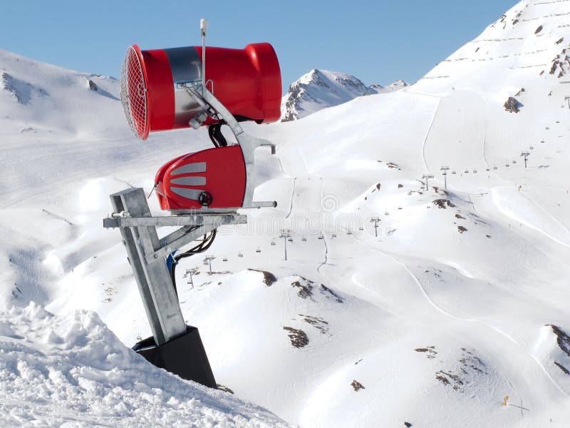 A snow machine stock photo. Image of technology, cold - 23746166